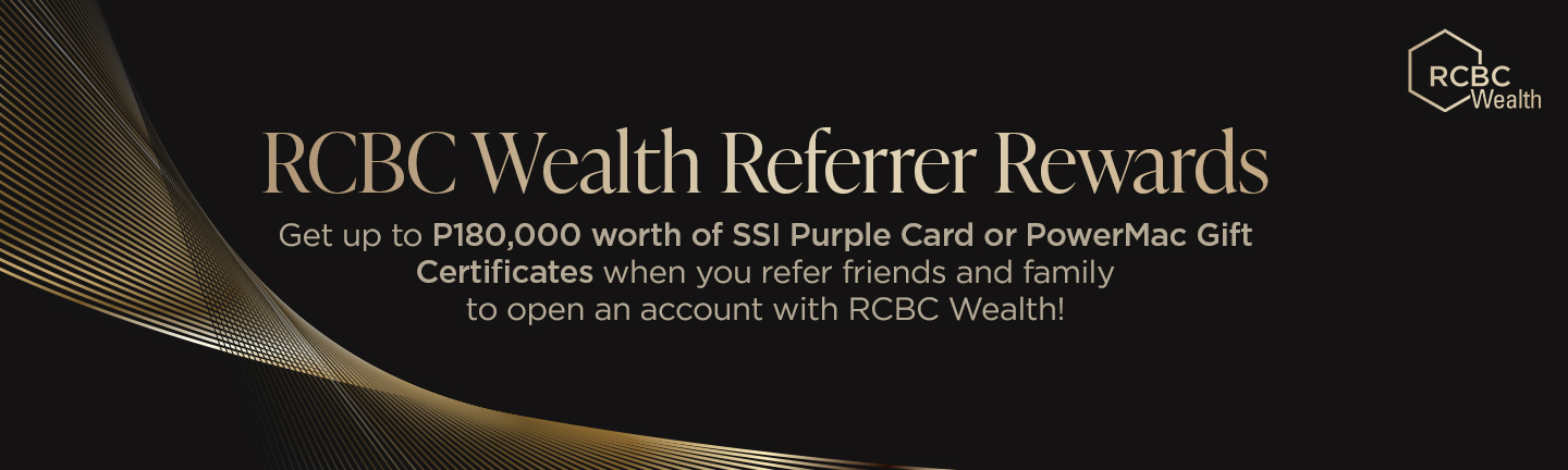 RCBC Wealth Referrer Rewards